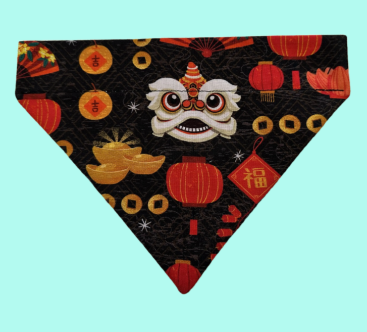 Lunar New Year Bandana – The Woof Warehouse